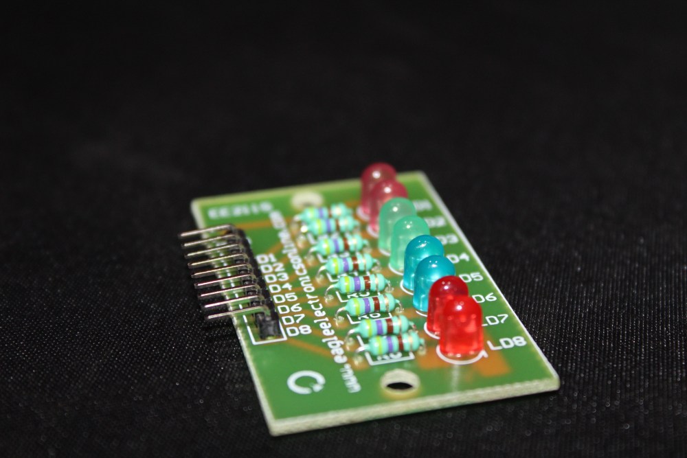 8 Bit LED Array Module – Eagle Electronics