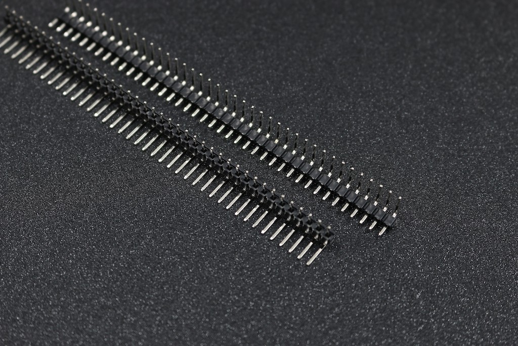 40 Pin Right Angled Male Burg Strip -EE717-O6 – Eagle Electronics