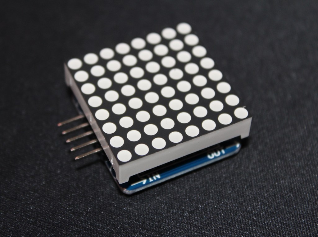 MAX7219 8×8 Matrix Display Module – Red Dot – Eagle Electronics