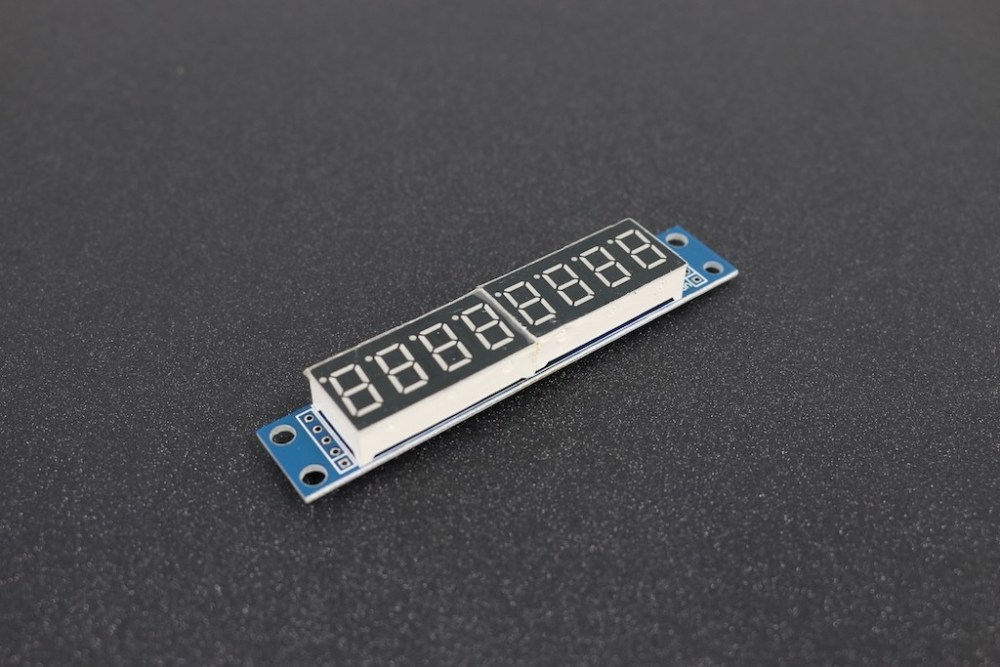 MAX7219 8-Digit 7 Segment Display Module – Eagle Electronics