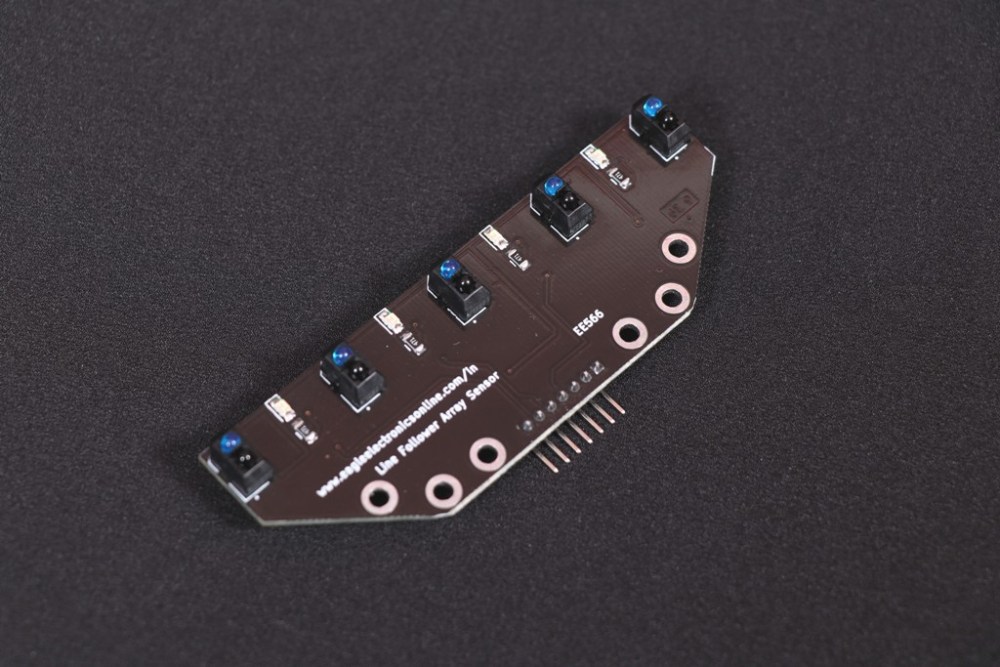 5 Way IR Tracking Sensor Module- TCRT5000 – Eagle Electronics