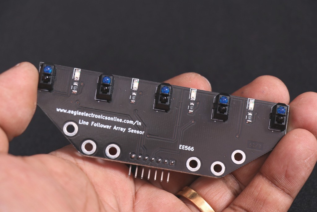 5 Way IR Tracking Sensor Module- TCRT5000 – Eagle Electronics